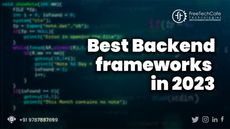 Best backend frameworks revolutionizing in 2023 and beyond ... Best backend frameworks revolutionizing in 2023 and beyond ...